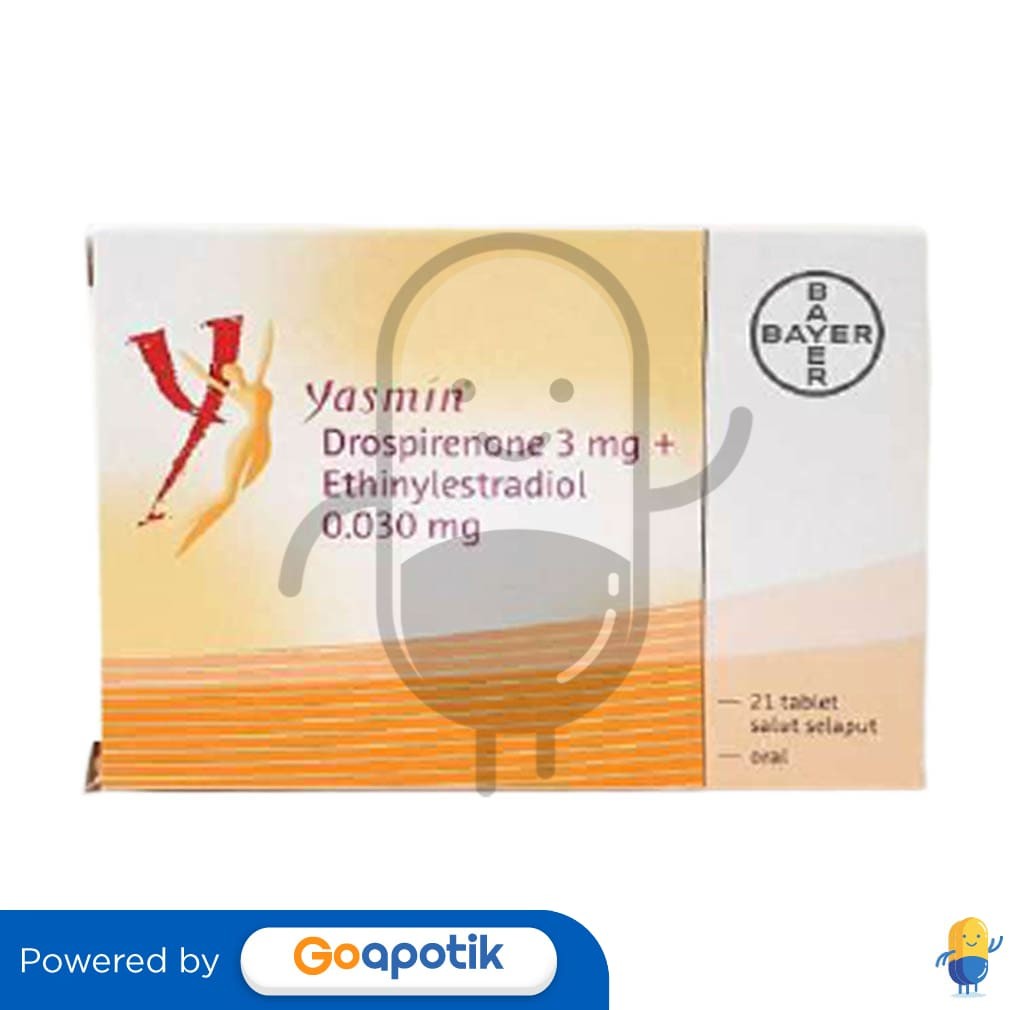 Jual Yasmin Box Isi 21 Tablet Salut Selaput | Shopee Indonesia