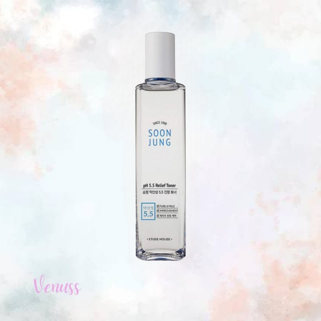 Jual Etude soon jung pH 5.5 relief toner 200ml | 350ml | etude centella ...