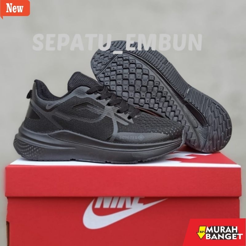 Jual sepatu shopee haul SEPATU RUNING FULL BLACK WANITA SEPATU LARI ...