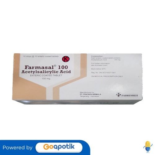 Jual Farmasal 100 Mg Box 100 Tablet | Shopee Indonesia