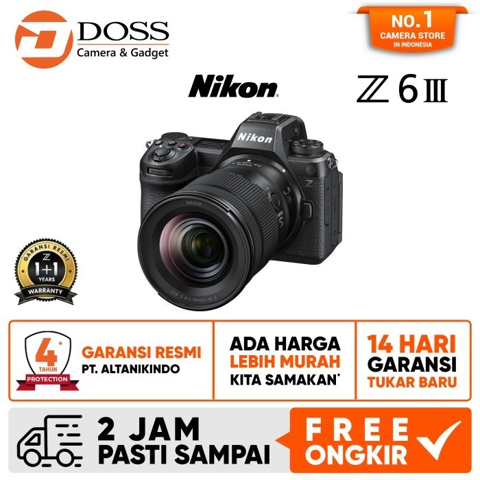 Jual Nikon Z6 III Nikon Z6III Nikon Z6 Mark III Kit 24-120mm f4 ...