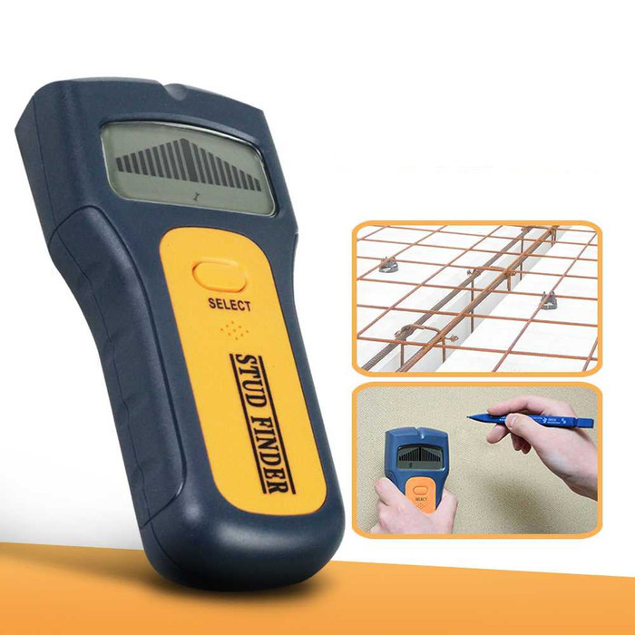 Jual Buzper Metal Detektor Detector Pendeteksi Logam LCD Wall Scanner ...