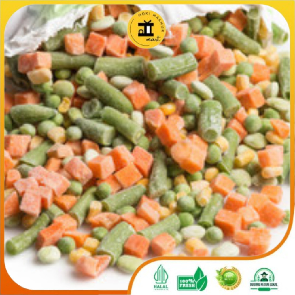 Jual VEGETABLE MIX FROZEN | SAYUR MIX FROZEN PREMIUM 1 KG | SAYUR ...