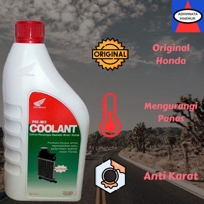 Jual Cairan Pendingin Motor AHM Honda Coolant 500ML Anti Karat | Shopee ...