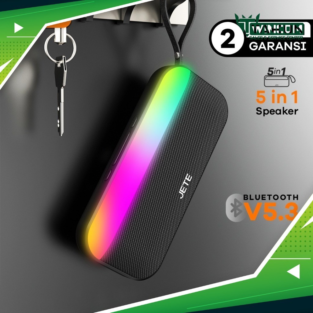 Jual SPEAKER BLUETOOTH JETE S101 SERIES (RGB, 10W) | Shopee Indonesia