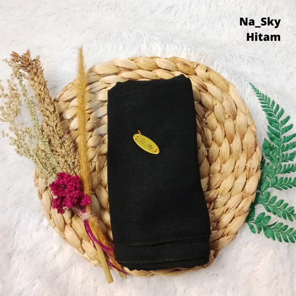 Jual NA official - KERUDUNG HITAM PDL SERAGAM HITAM PUTIH Bella Squer ...