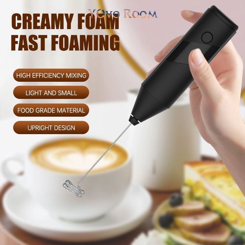 Jual Pengocok Susu Milk Frother Portable Foam Kopi Susu Latte Pengaduk ...
