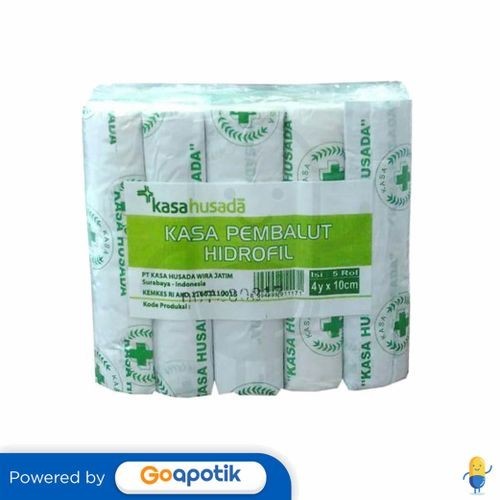 Jual Husada Kasa Hidrofil 4y X 15 Cm Pak 5 Roll | Shopee Indonesia