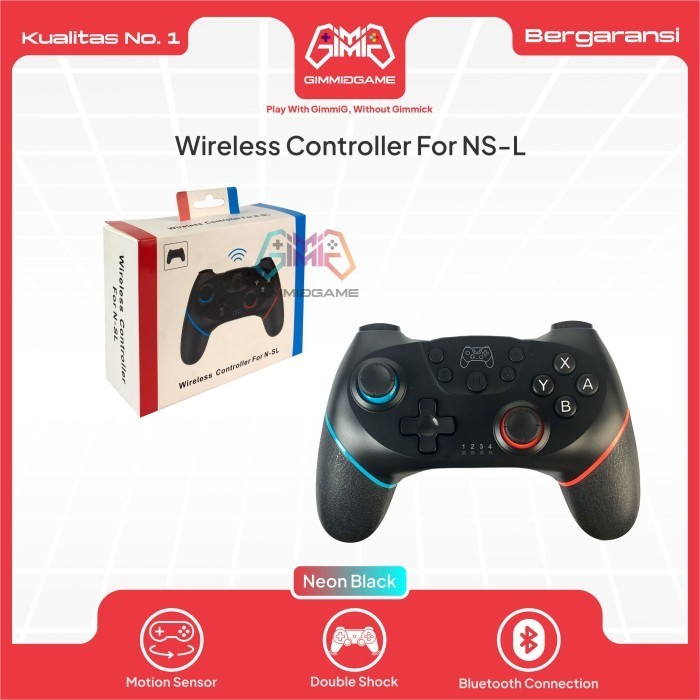 Jual Stick Stik Wireless Pro Controller Nintendo Switch Lite OLED PC N ...