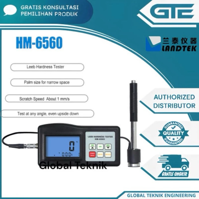 Jual Hardness Tester | Leeb Hardness Tester HM-6560 Landtek | Shopee ...