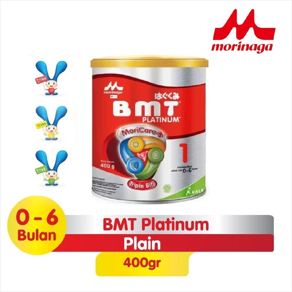 Jual Morinaga BMT Platinum Susu Tin 400 g | Shopee Indonesia