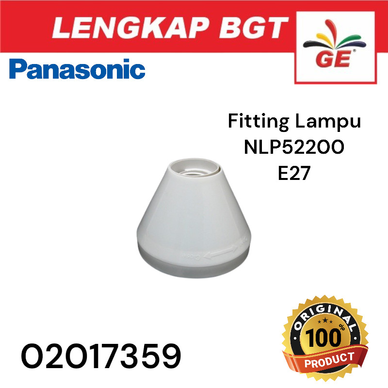 Jual PANASONIC Fitting Lampu NLP52200, Fitting Lampu Plafon - 02017359 ...