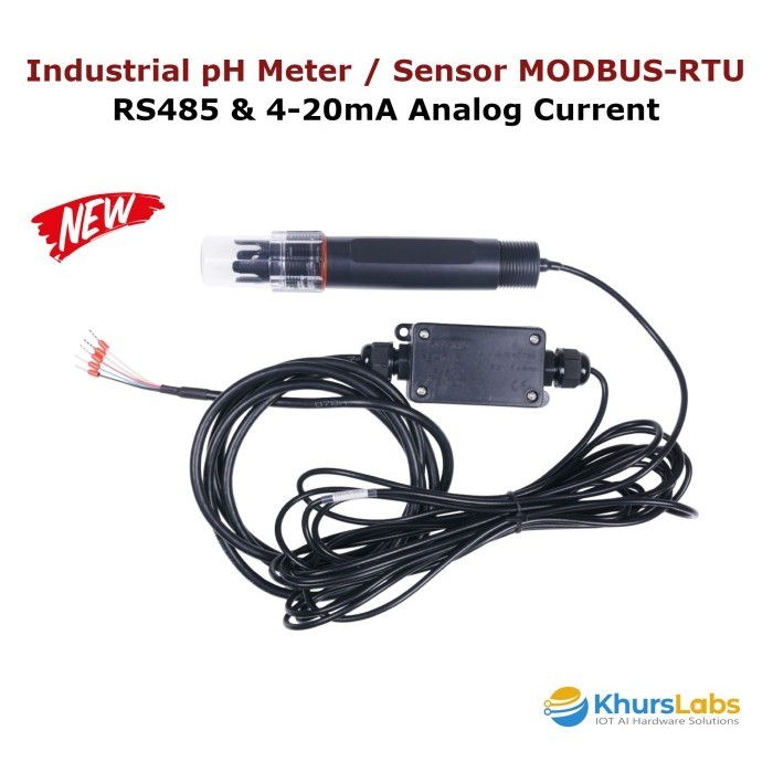Jual SYS99 Industrial pH Meter / Sensor MODBUS-RTU RS485 & 0-2V Analog ...