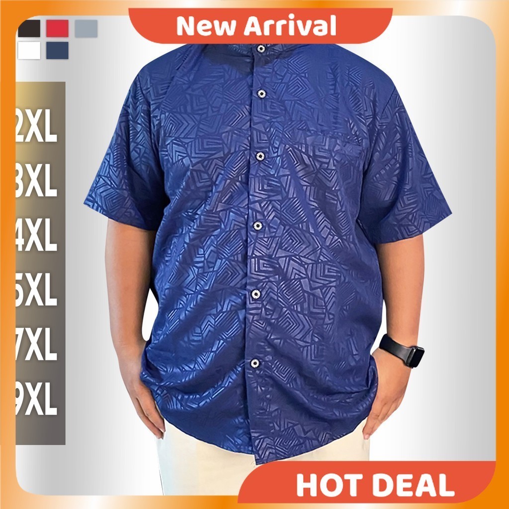 Jual Kemko Sultan Embos Tangan Pendek Bigsize Pria Jumbo Terbaru Size XXL XXXL XXXXL XXXXXL 7XL ...