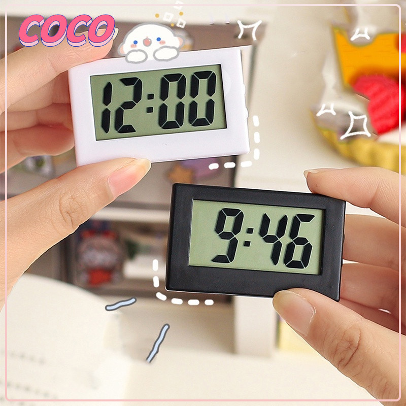 Jual Jam Tangan Digital LCD Senyap Mini Portabel Sederhana Gaya Ins Jam ...
