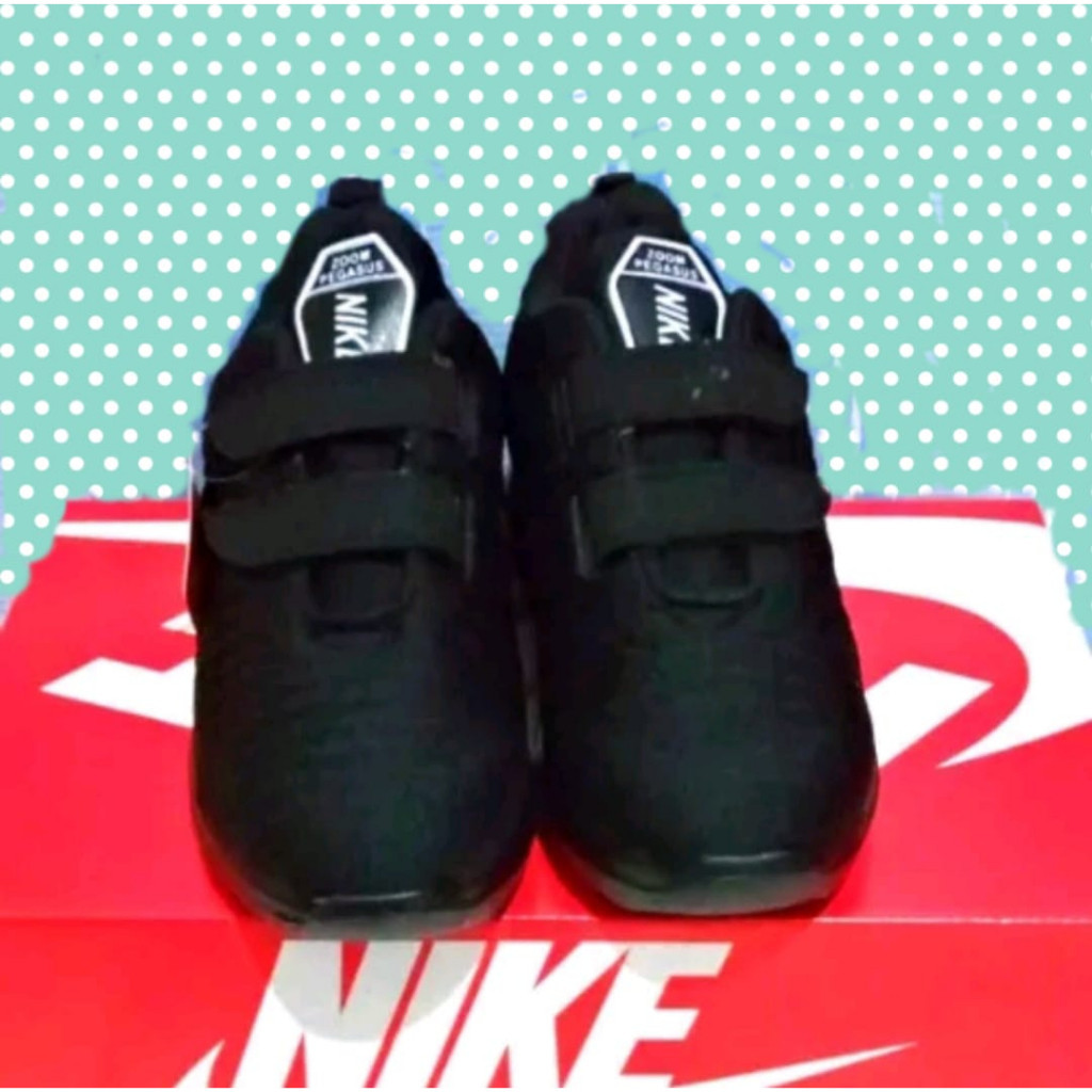 Jual GY76T Sepatu anak sekolah hitam polos sepatu sekolah anak PAUD TK SD SMP Sepatu Sekolah ...