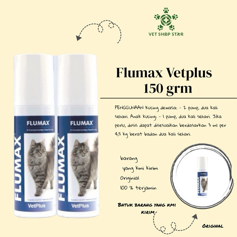 Jual Flumax Vetplus Cat ( Obat Flu kucing ) | Shopee Indonesia