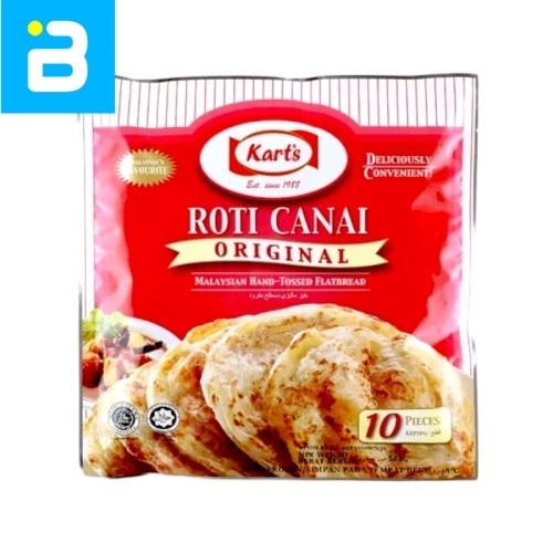 Jual Karts Roti Canai Original 10pcs 580G | Shopee Indonesia