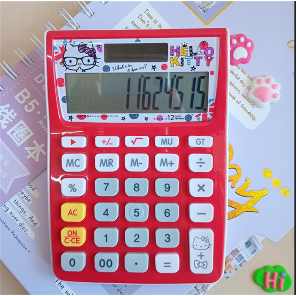 Jual (HK) Kalkulator Calculator Desktop Dagang Sekolah Kantor 12 Digit ...