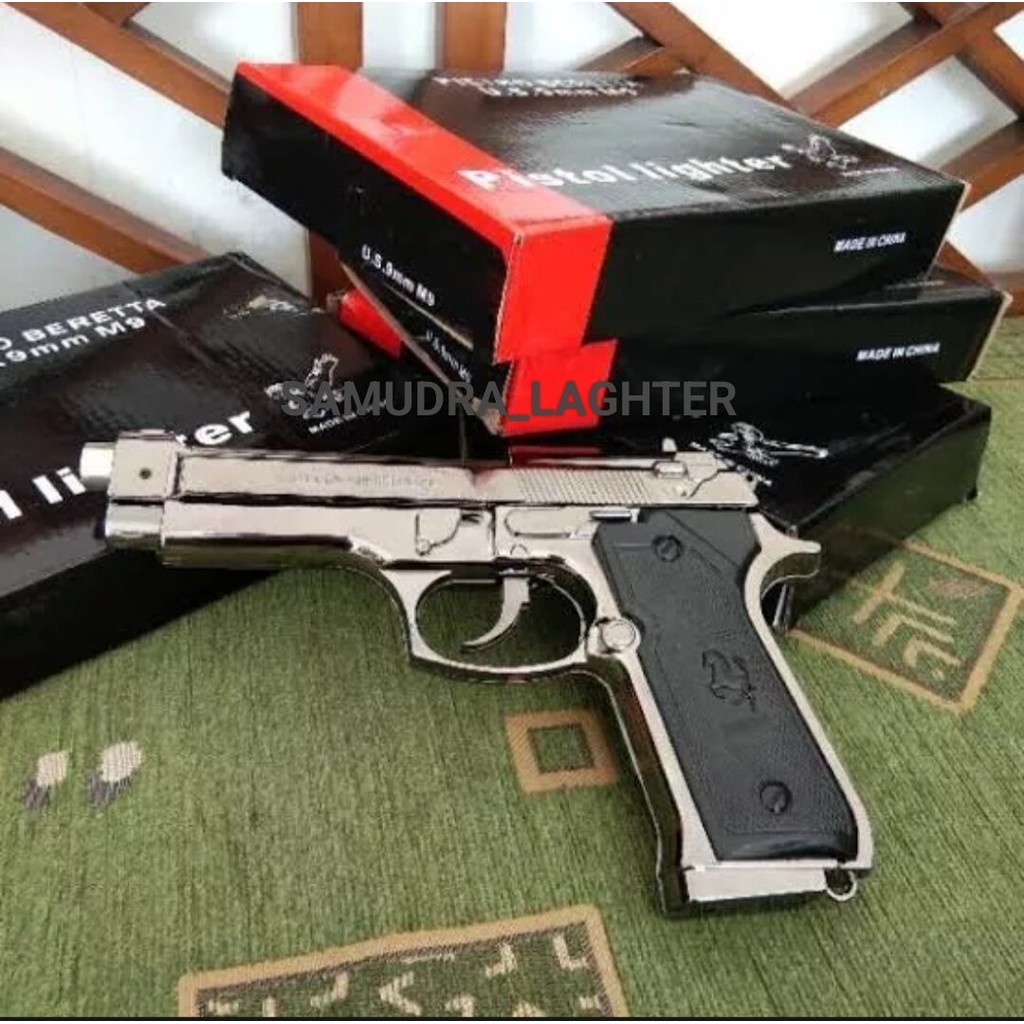 Jual Korek api unik keren - COD KOREK API PISTOL 1 BANDING 1 LIGHTER ...