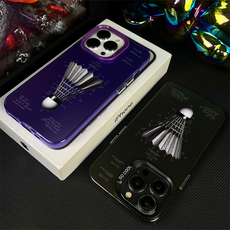 Jual Casing Hp iPhone matte hard Case Trendy brand badminton case Untuk ...
