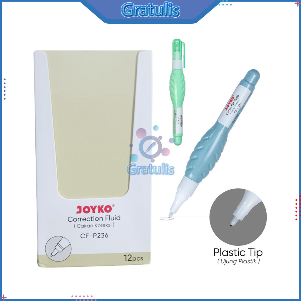 Jual TIP EX MINI JOYKO CF-P236 [1 PACK] / TIP X CAIRAN KOREKSI 1 PAK / TIPE X CORRECTION FLUID ...