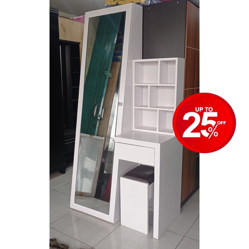 Jual Meja Rias Hijab Modern Bahan Bloktik | Shopee Indonesia