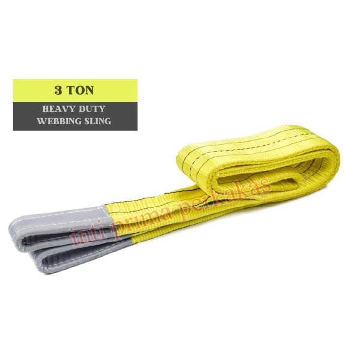 Jual Tali Webbing Sling Belt 3 Ton x 2 / 3 / 4 / 5 / 6 Meter - Tali ...