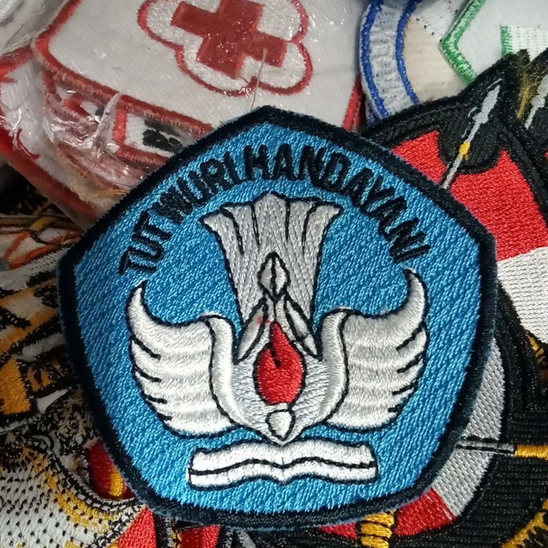 Jual Bordir logo Tut Wuri Handayani logo bordir Tut Wuri Handayani ...