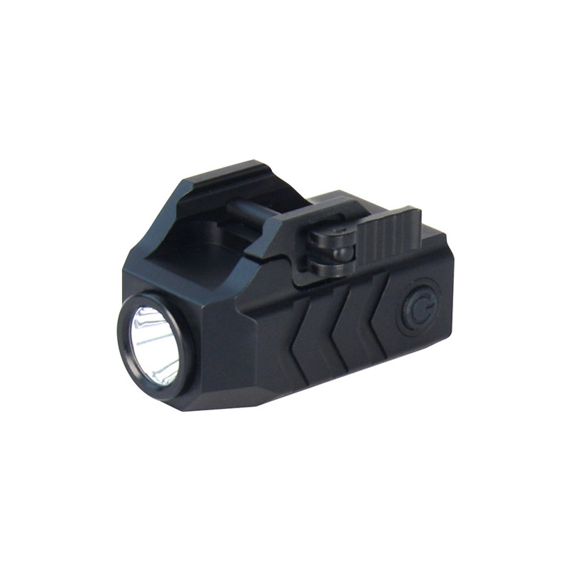 Jual Mini 500 Lumens Tactical Flashlight Magnetic charging Quick ...