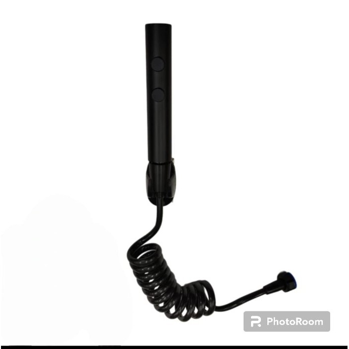 Jual Paket Jet shower toilet set minimalis RS hitam selang spiral+stop ...