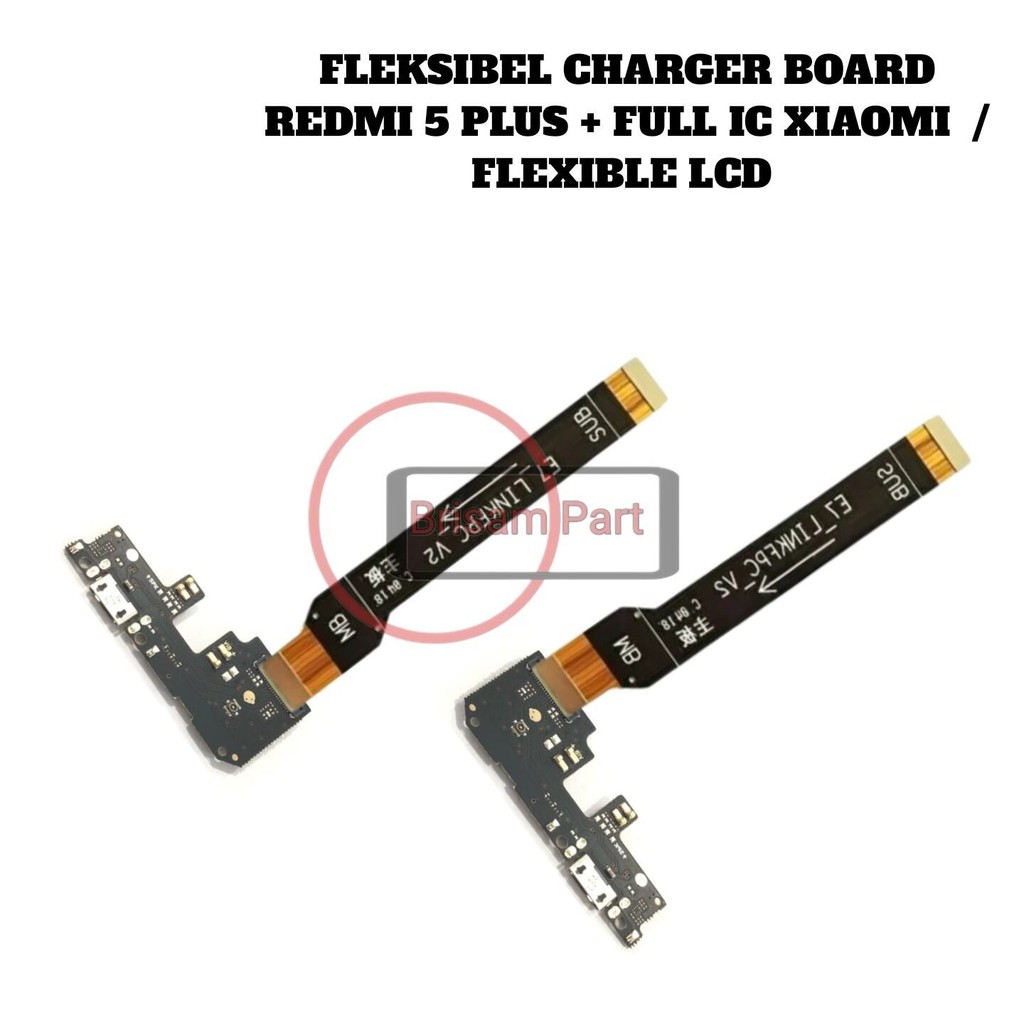 Jual FLEKSIBEL CHARGER BOARD REDMI 5 PLUS + FULL IC XIAOMI / FLEXIBLE ...