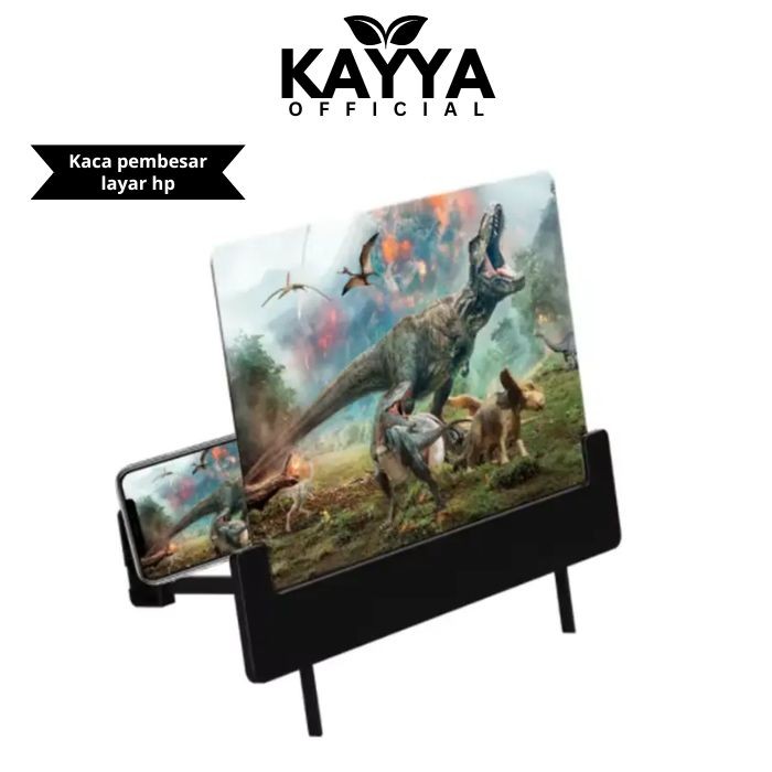 Jual KAYYA Kaca Pembesar Layar Hp Untuk Nonton 3D HD Ukuran 10 inch ...