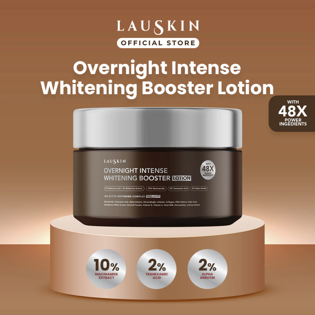 Jual Lauskin - LOTION | Overnight Intense Whitening Booster Lotion ...