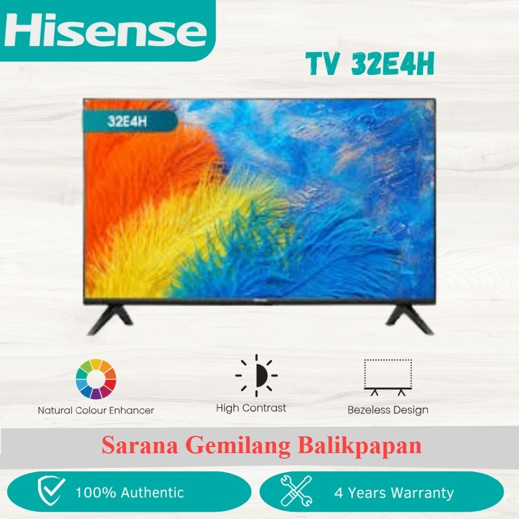 Jual HISENSE LED SMART TV 32" LED SMART TV HISENSE 32A4200G | Shopee ...