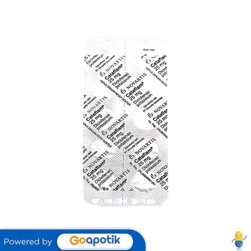 Jual Cataflam 25 Mg Blister 10 Tablet | Shopee Indonesia