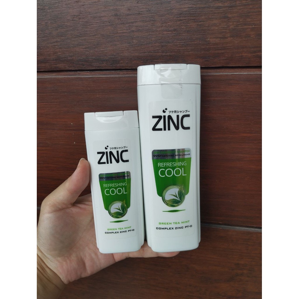 Jual Zinc Shampoo Anti Dandruff Refreshing Cool | Shopee Indonesia
