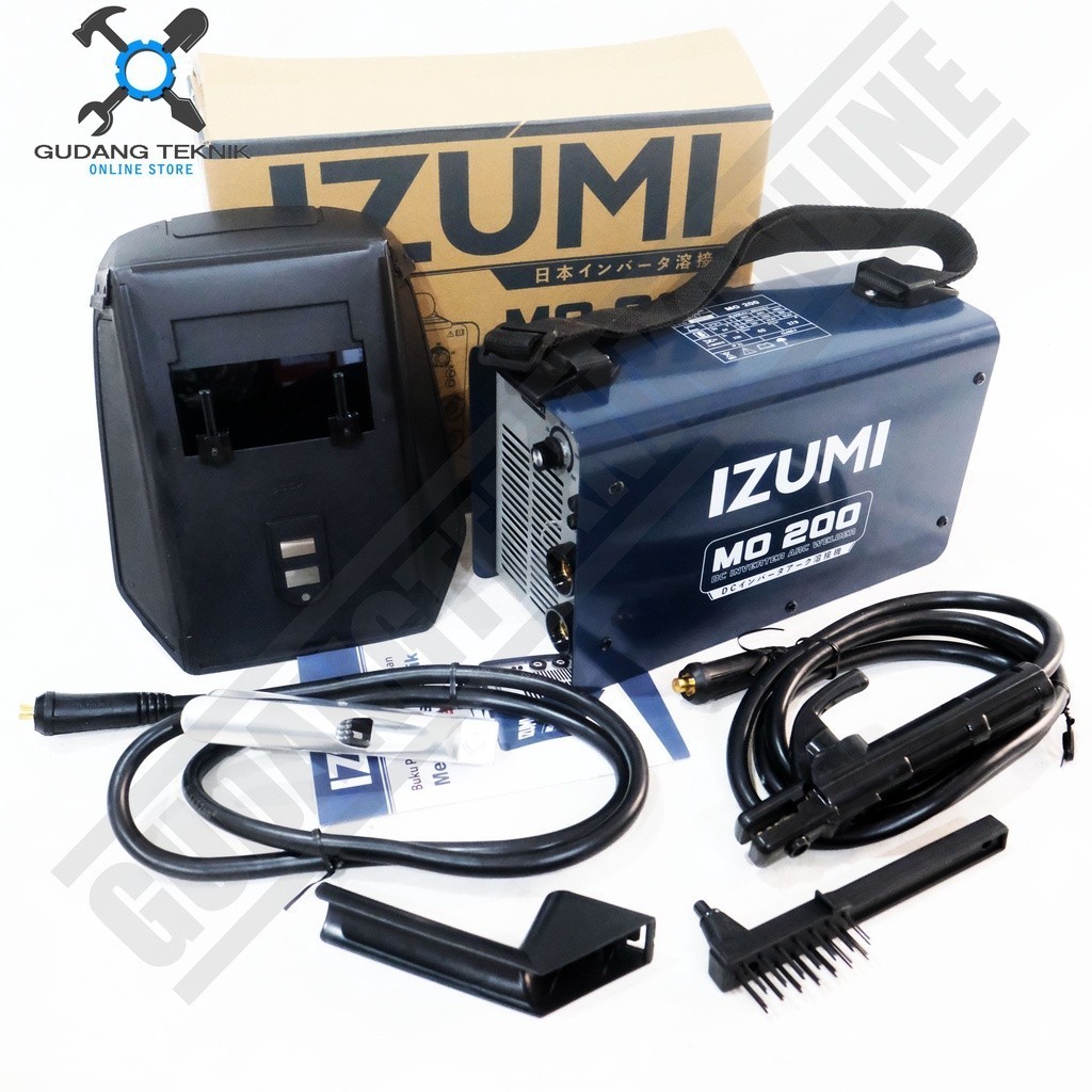 Jual Mesin Las DC ARC IZUMI MO 200 / Mesin Inverter Trafo Travo Las MO-200 IZUMI - Inverter ...