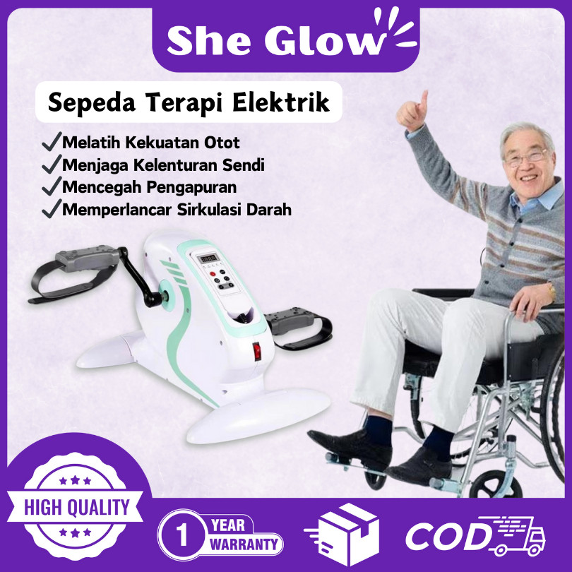 Jual She Glow (GARANSI 1 TAHUN) Sepeda Terapi Alat Terapi Stroke Manula ...