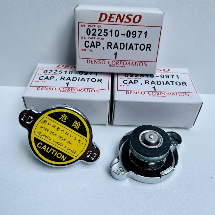 Jual Tutup Radiator Atas Denso 022510-0971 ukuran 0,9 ALL NEW SPAREPART ...