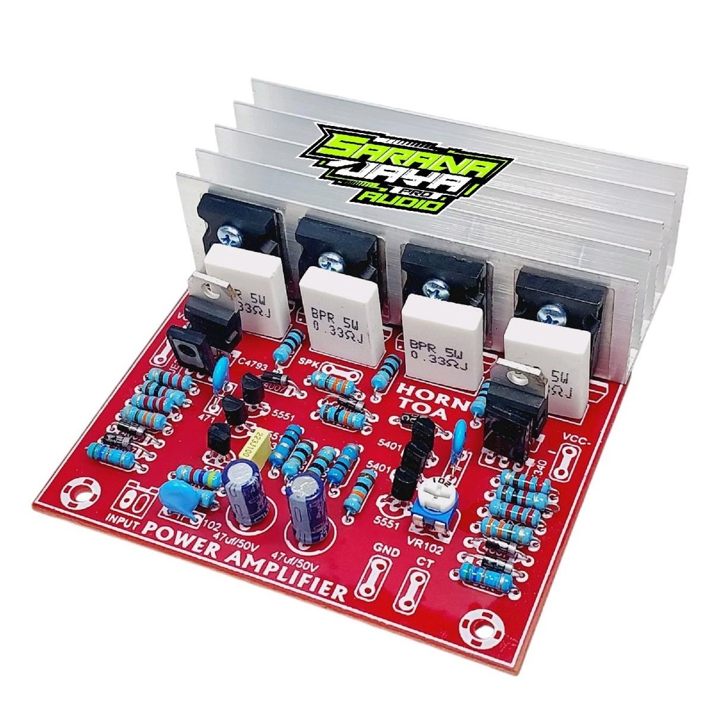 Jual KIT DRIVER POWER KHUSUS SPEAKER CORONG/TOA JADI | Shopee Indonesia