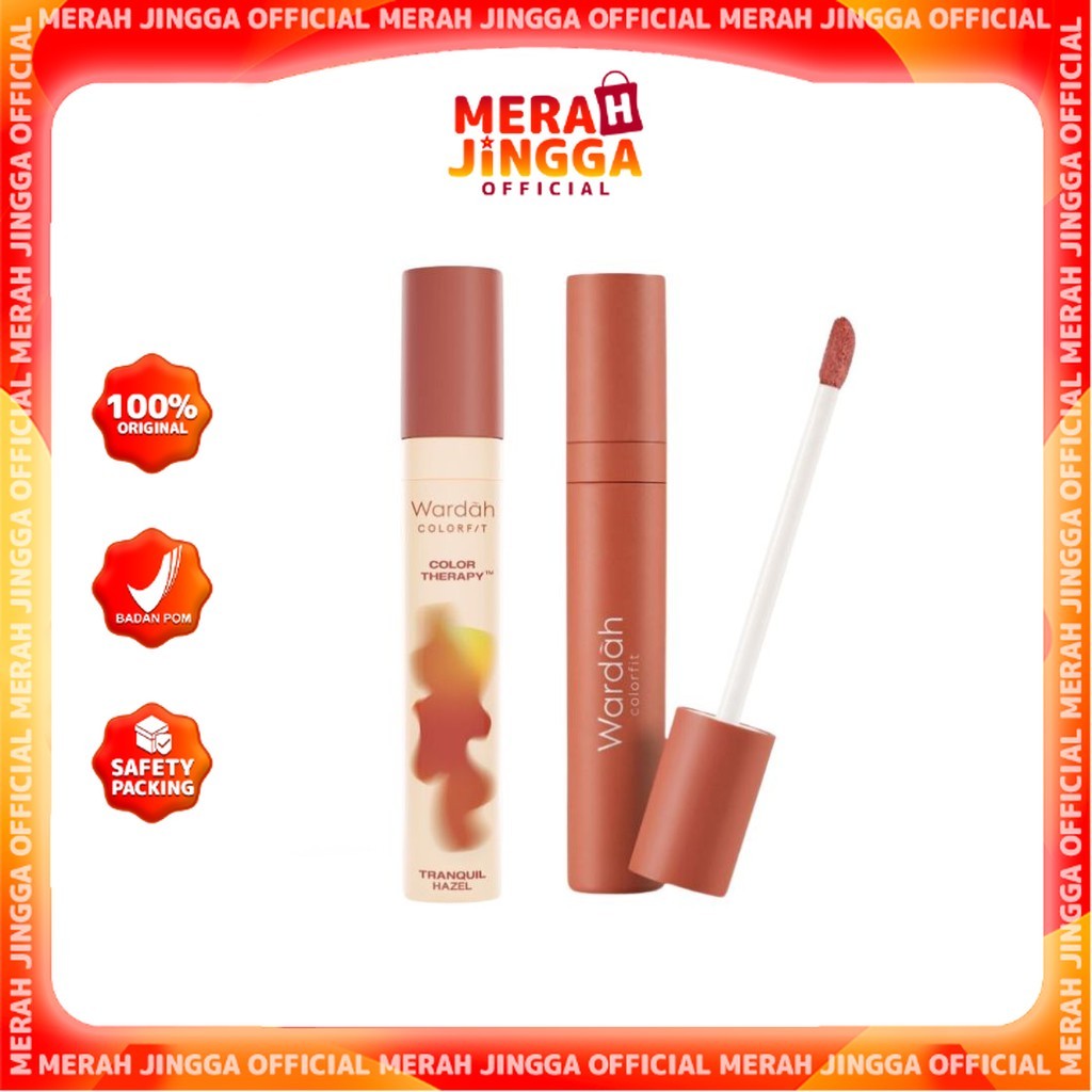 Jual Wardah Colorfit Velvet Matte Lip Mousse LipCream | Merah Jingga ...