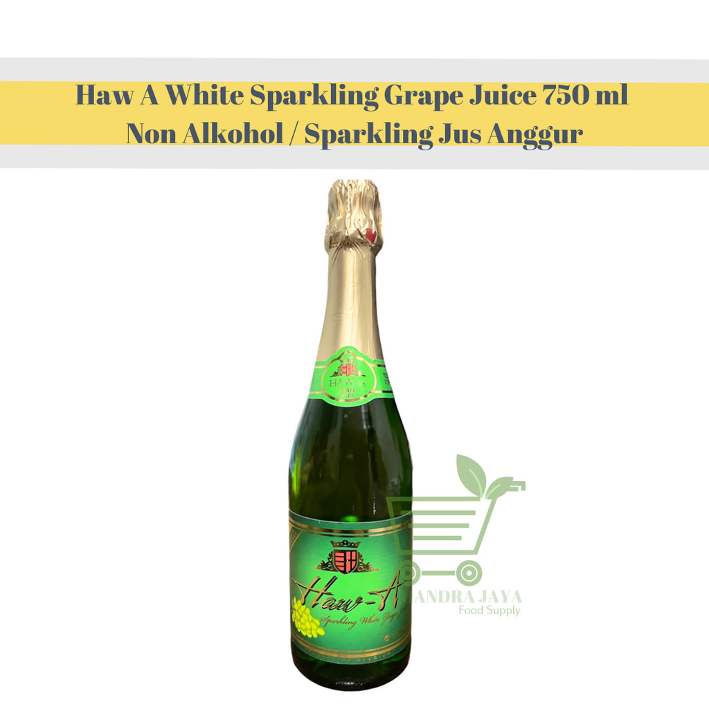 Jual Haw A White Sparkling Grape Juice 750ml - Sparkling Jus Anggur | Shopee Indonesia