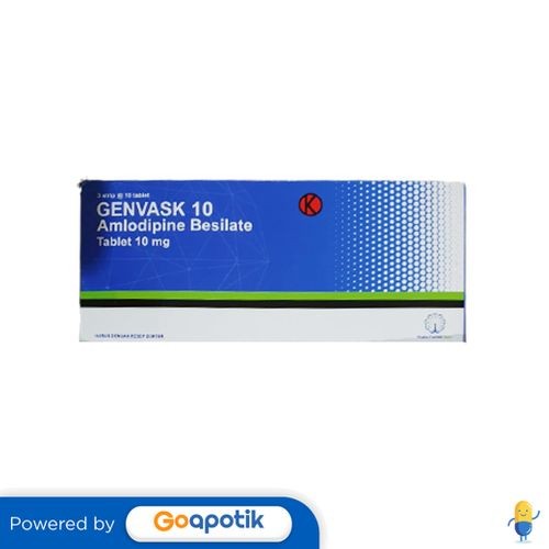 Jual Genvask 10 Mg Box 30 Tablet | Shopee Indonesia