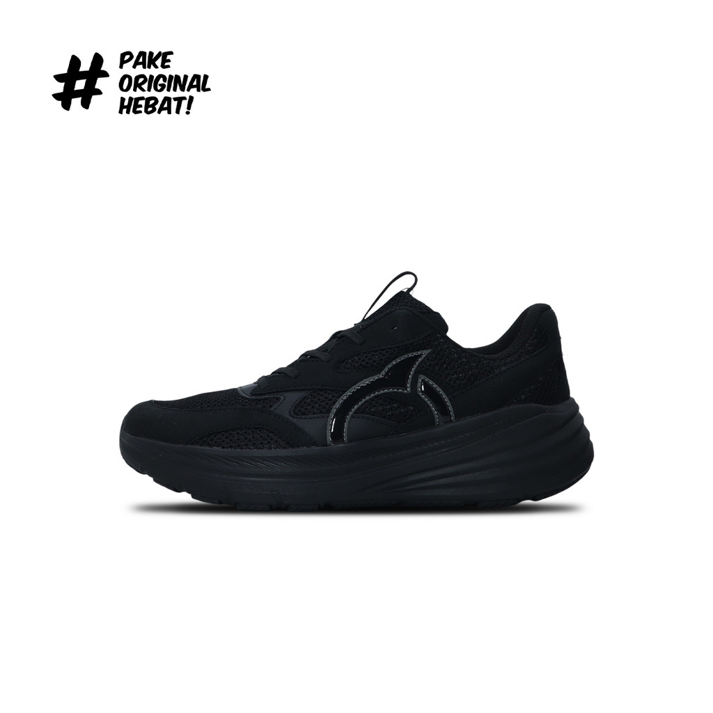 Jual Ortuseight Sepatu Sneakers Corby - Black | Shopee Indonesia