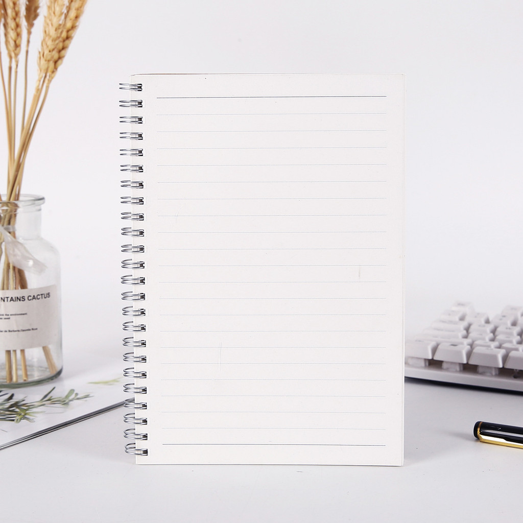 Jual Transparent Spiral Notebook B5 / Buku Jurnal Buku Catatan Buku ...