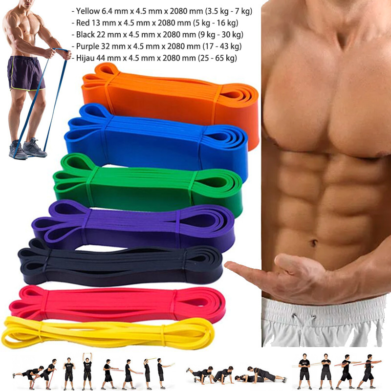 Jual Resistance Band / Power Band / Karet Fitness Gym Yoga Stretch ...