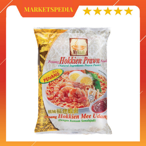 Jual Mykuali Penang Hokkien Prawn Noodle Mie Hokian Udang Premium 105 ...