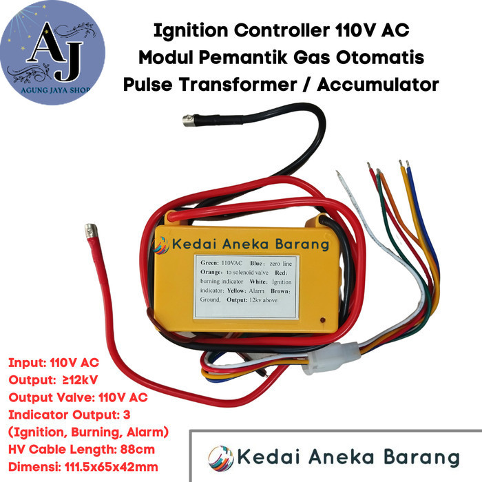 Jual AJstore - Pemantik Gas Ignition Igniter Controller IC Kompor Oven ...