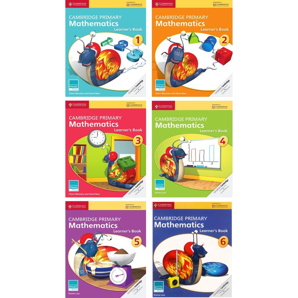 Jual Buku Cambridge Primary Mathematics Learner’s Book 123456 Black & White | Shopee Indonesia
